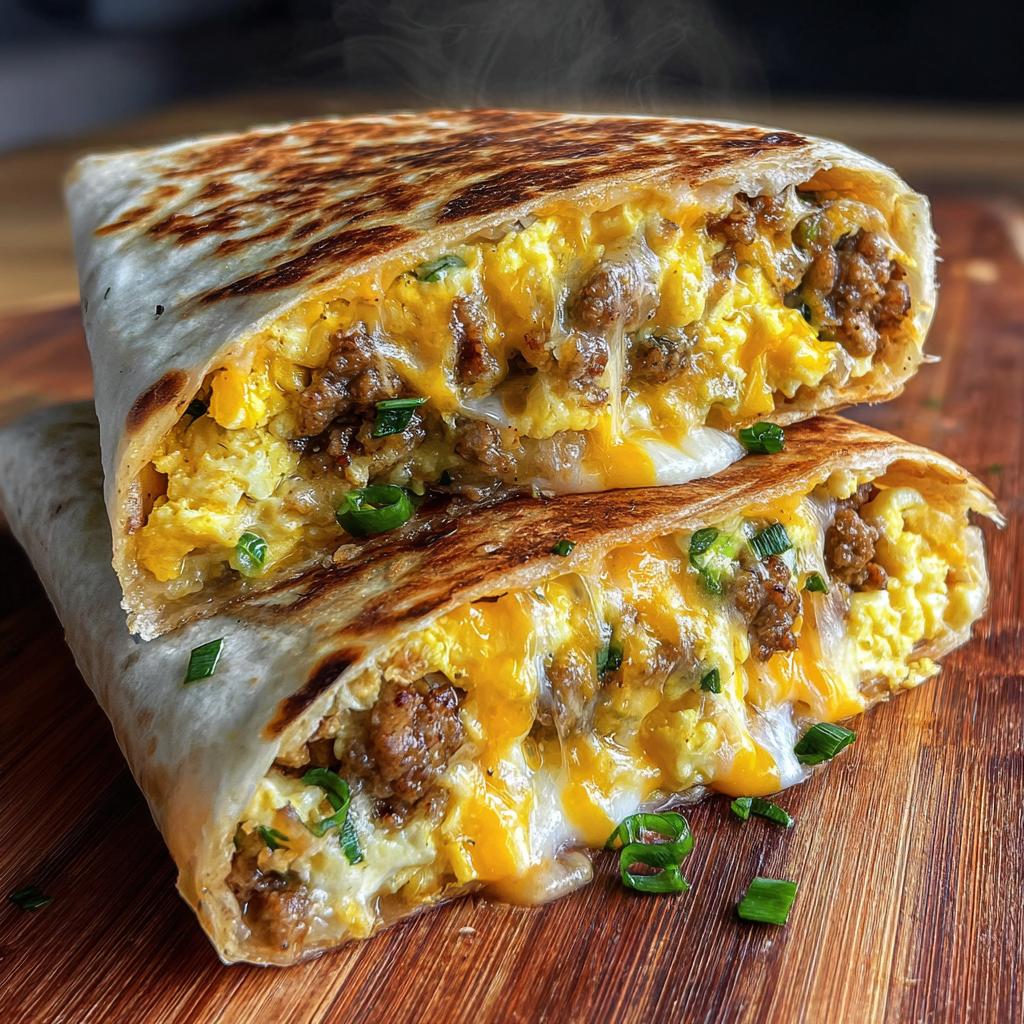 Crispy Breakfast Crunchwrap Recipe in Just 20 Minutes